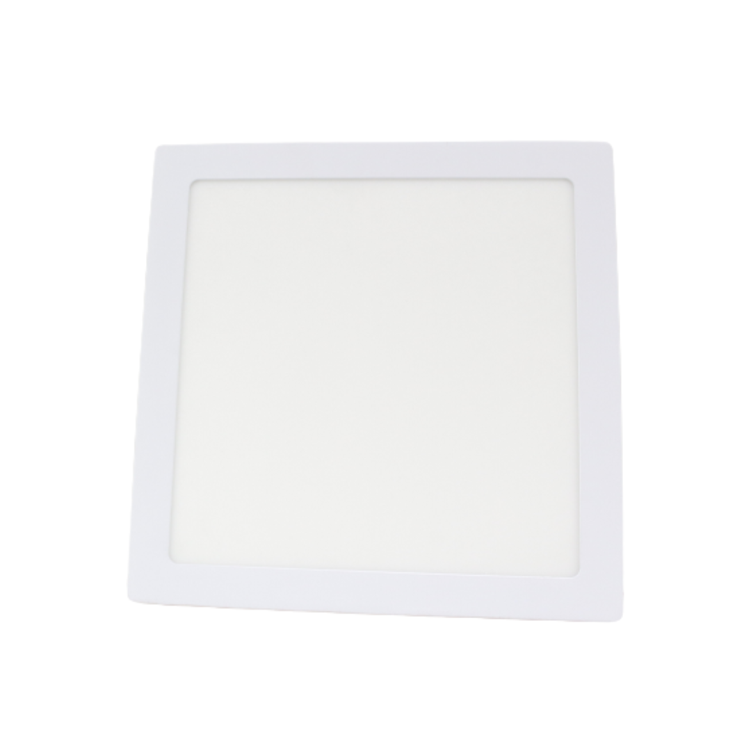 Lámpara Sobrfeponer LED Cuadrada 30X30 24w Blanco Frio
