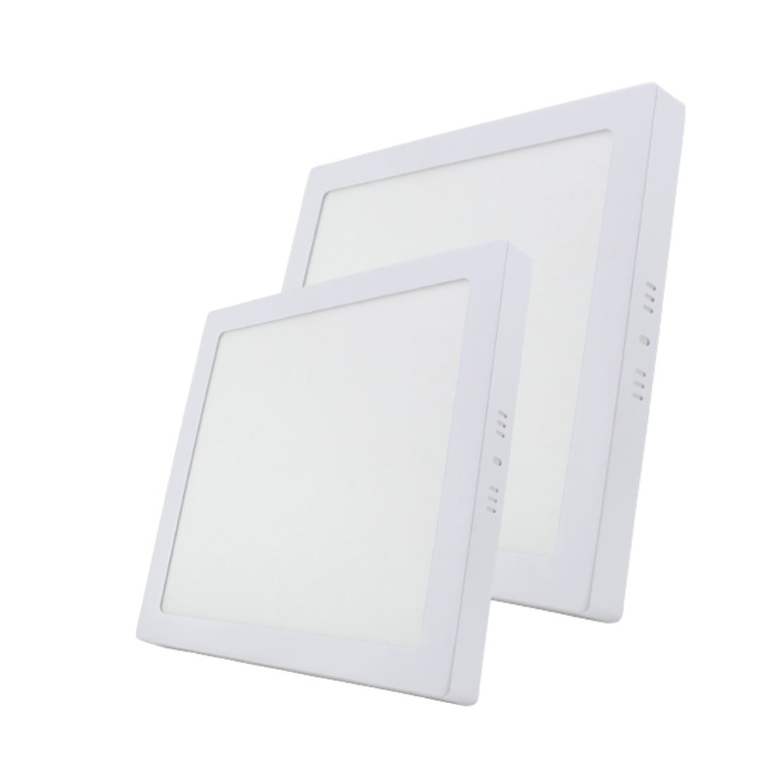 Lámpara Sobrfeponer LED Cuadrada 30X30 24w Blanco Frio